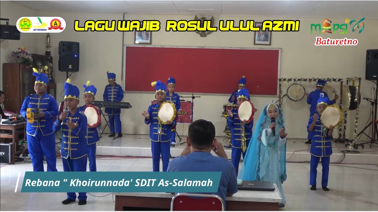 Rosul Ulul Azmi (Lagu Wajib) Lomba MAPSI Rebana 2024 BATURETNO SDIT ...