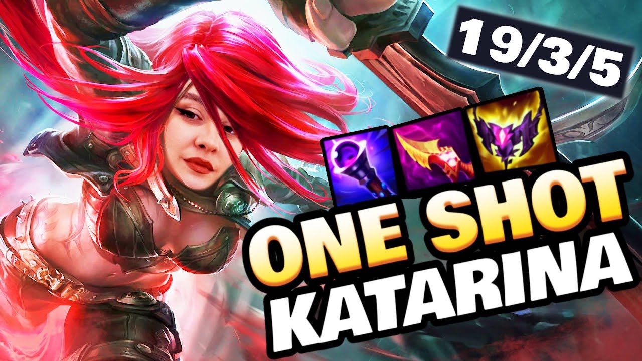 KATARINA ONESHOT BUILD | HOW TO PLAY KATARINA IN SEASON 14 | LEAGUE OF ...