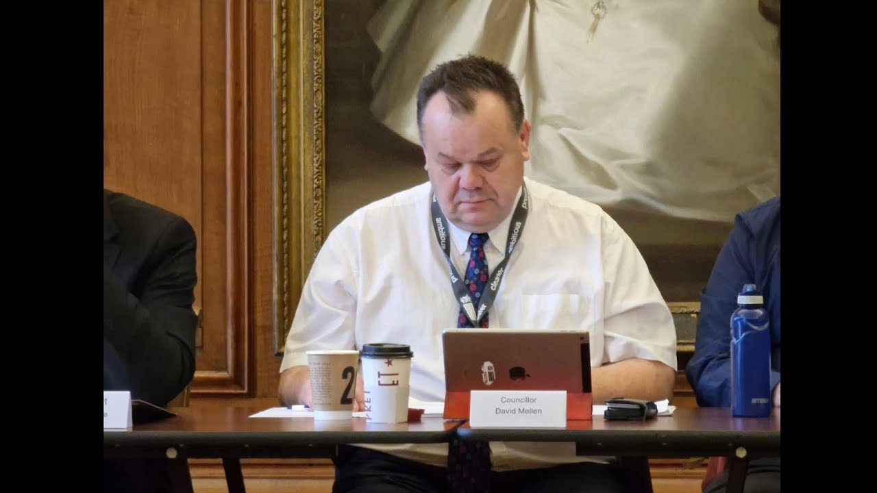 City Council leader Cllr David Mellen on news that Gov commissioners ...