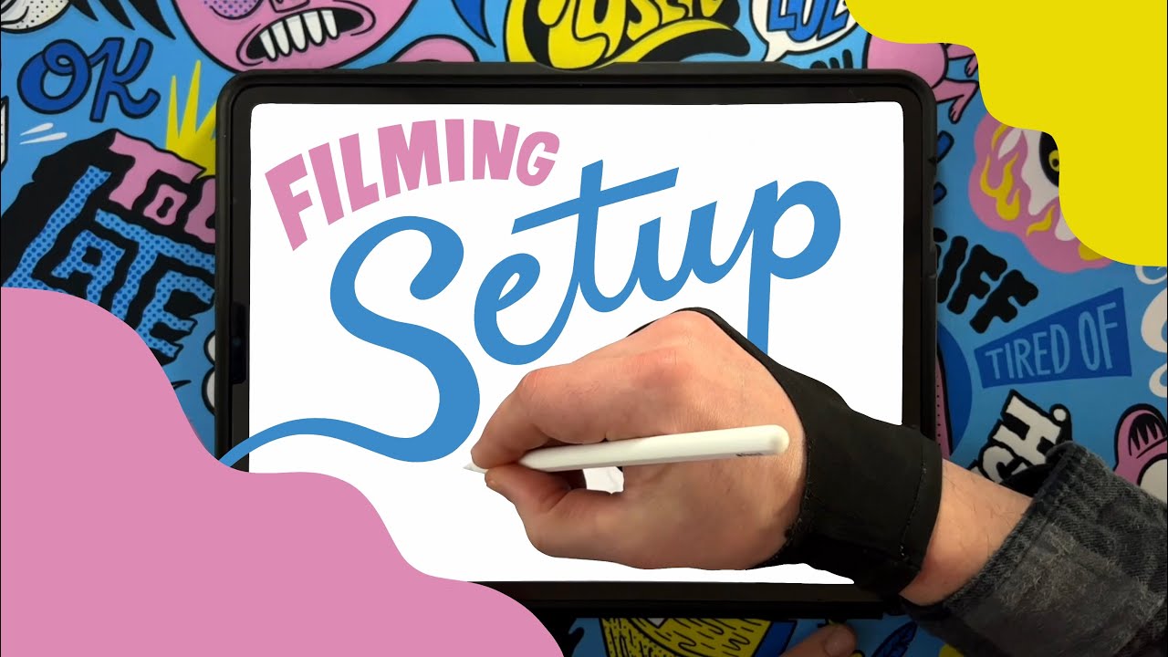 🎥 How I Film and Light My iPad Drawing Videos - YouTube