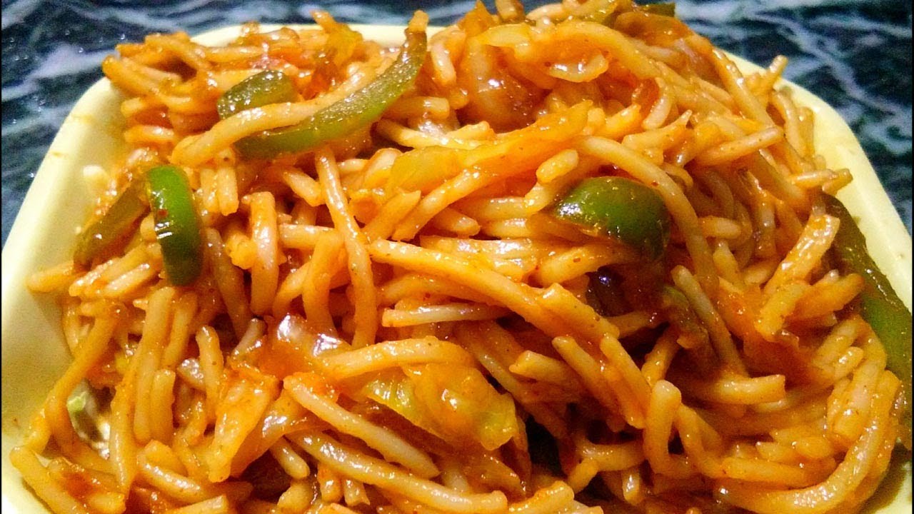 Chow Mein Recipe | Veg Chowmein Noodles Recipe Street Style | Delicious ...