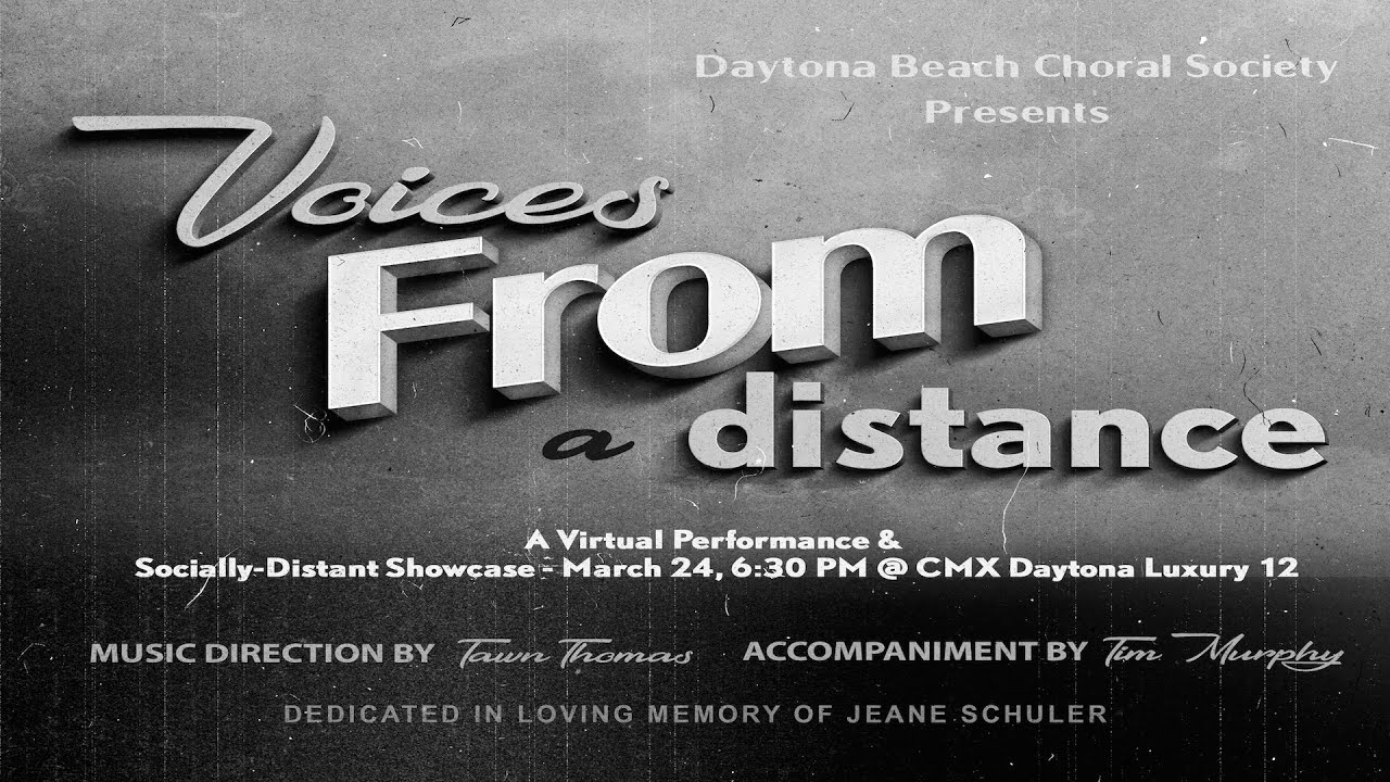 Voices from a Distance - Spring Virtual Concert (with credits) - YouTube