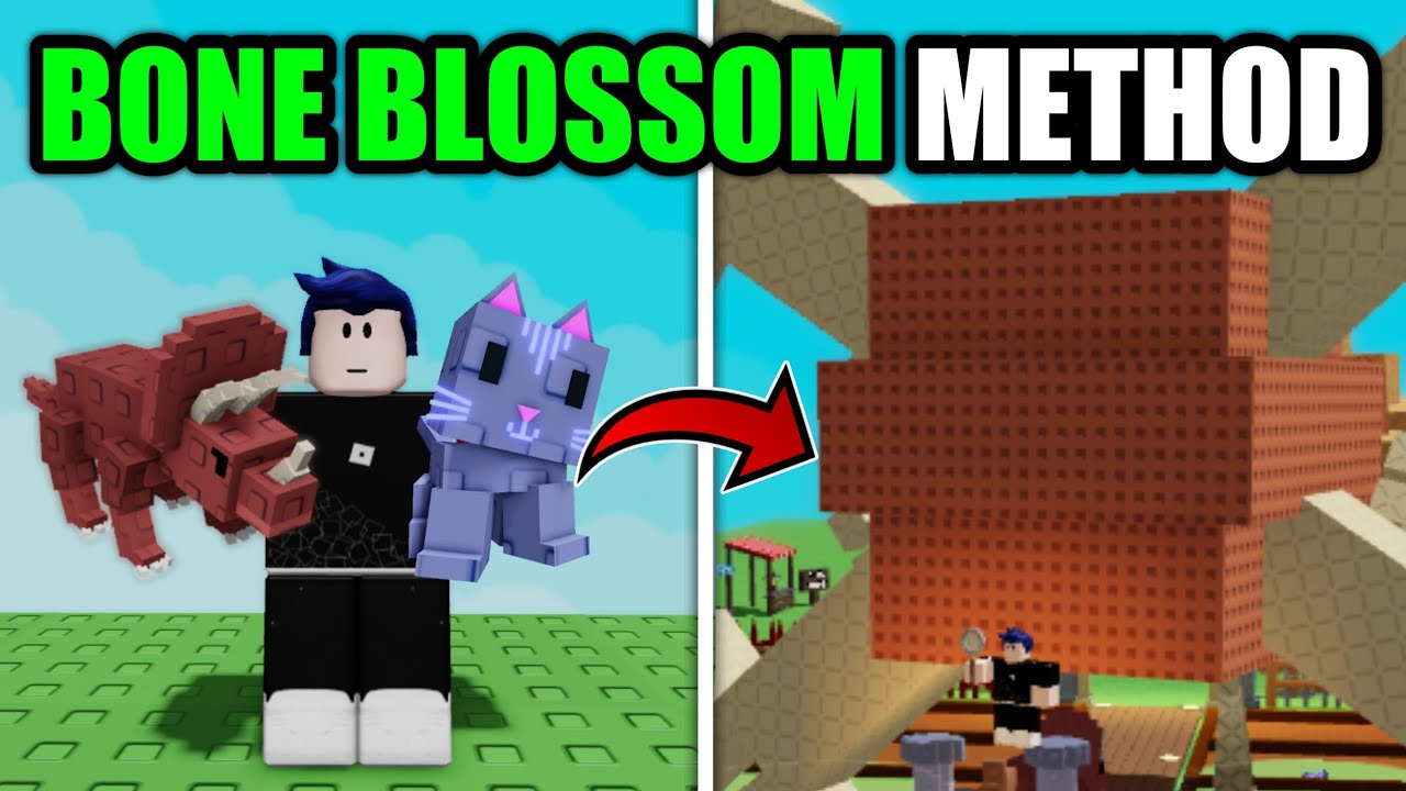 BONE BLOSSOM METHOD Will Make You A Trillionnaire in Grow a Garden! - YouTube