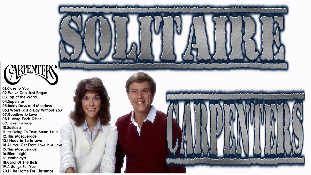 SOLITAIRE BY THE CARPENTERS KARAOKE - YouTube