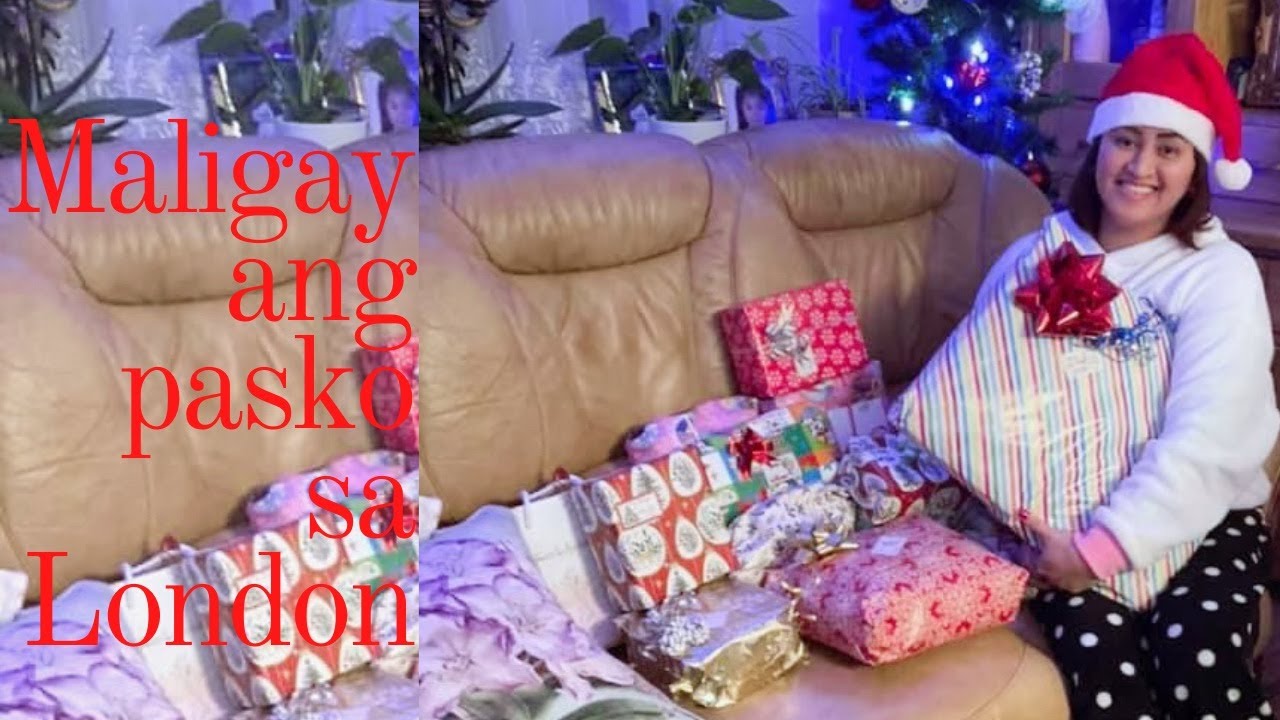 PASKO TRADITION IN FILIPINO WAYS SA UK l EXCHANGING GIFTS WITH FAMILY ...