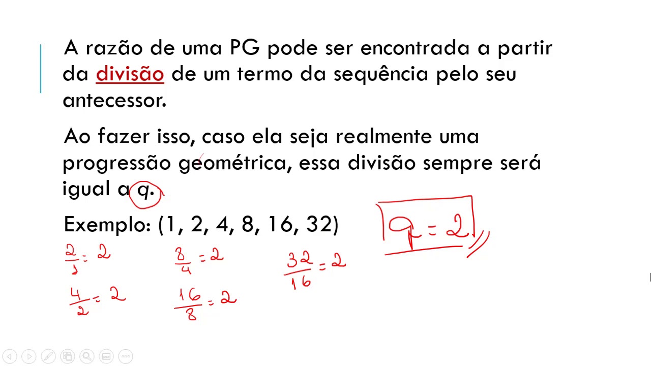 Progressão Geométrica (PG) - YouTube
