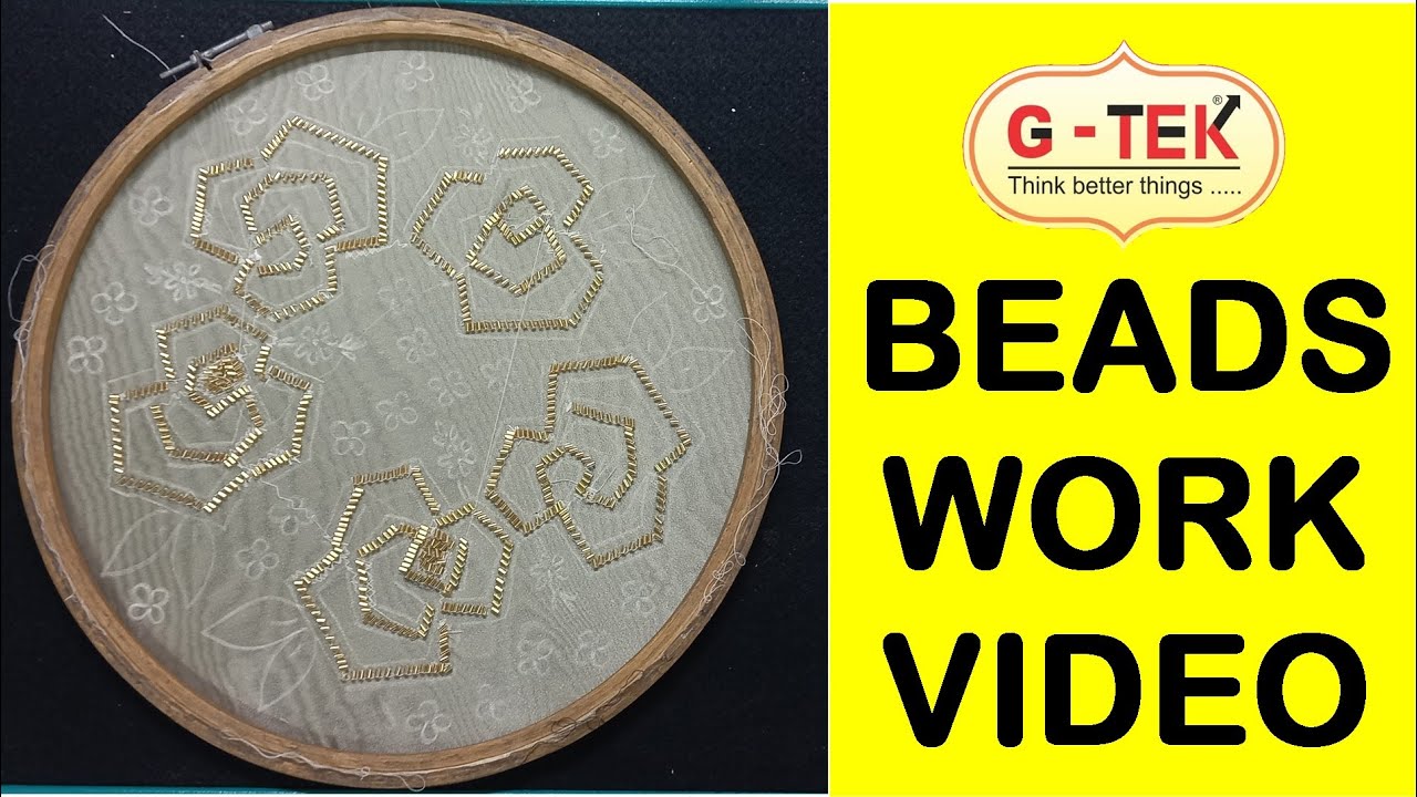 Beads / Moti Automatic Attach on Sigle Head Sewing Machine @gohilsew ...