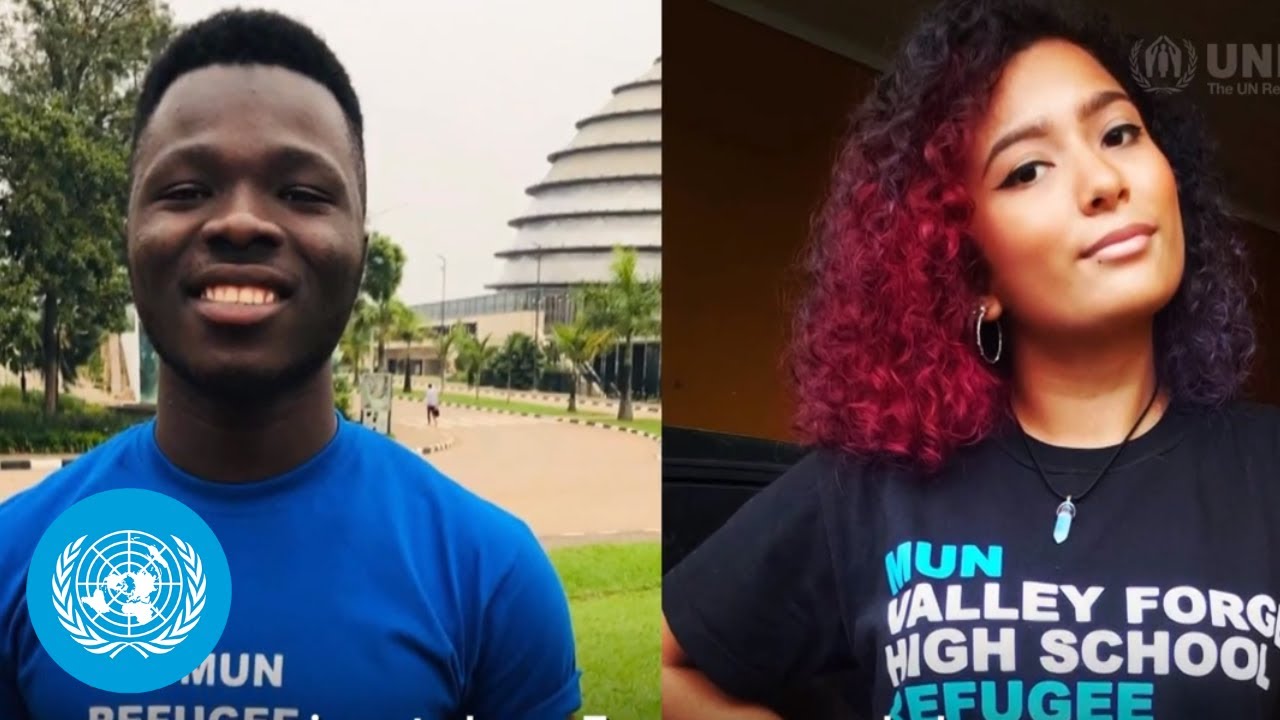 Dear Model UN Students - Become Young Champions for Refugees - YouTube