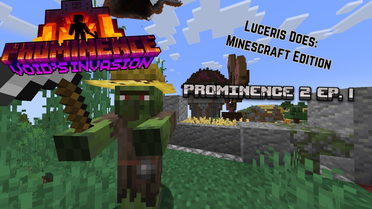 Luceris Does: MINESCRAFT | PROMINENCE 2 MODDED ADVENTURE - YouTube