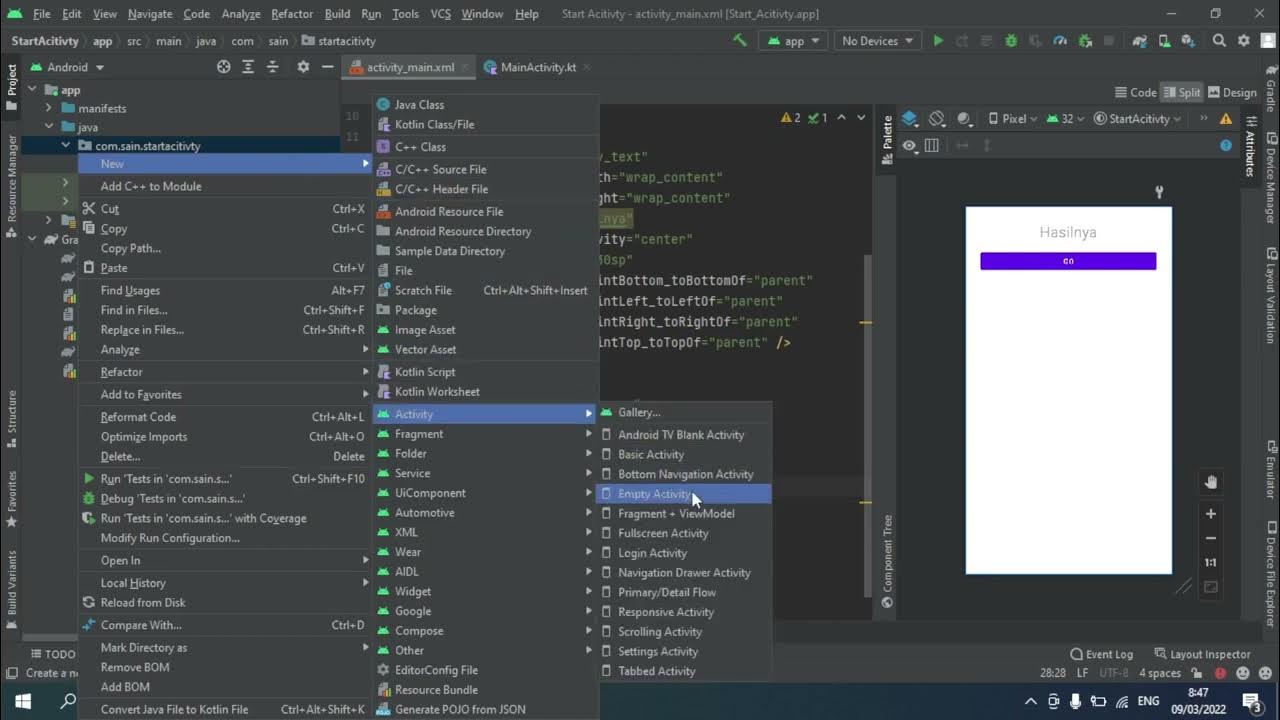 startActivityForResult Kotlin - YouTube