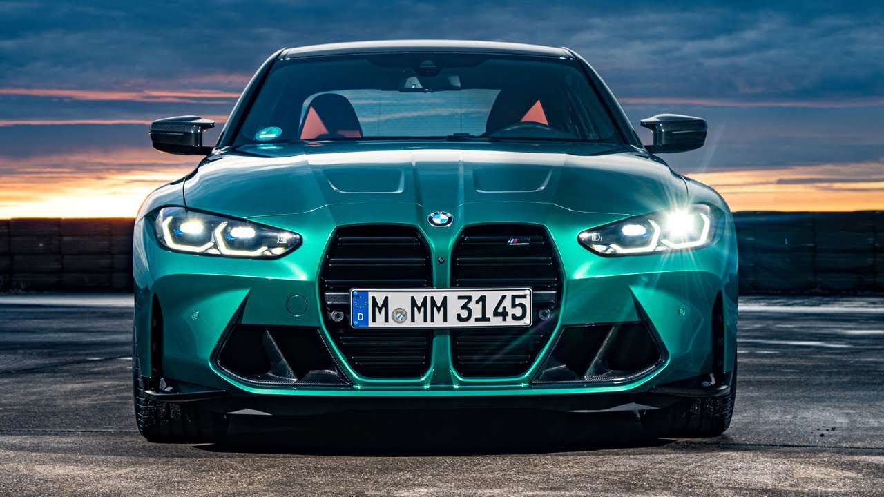 2022 BMW M3 Competition Performance Sedan Interior, Exterior and Drive ...