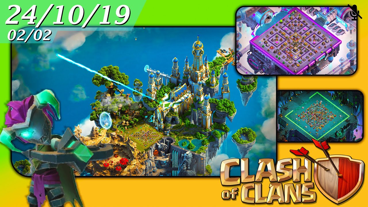 Late Night Maintenance - Clash of Clans! | No Mic (24/10/19) (2/2 ...