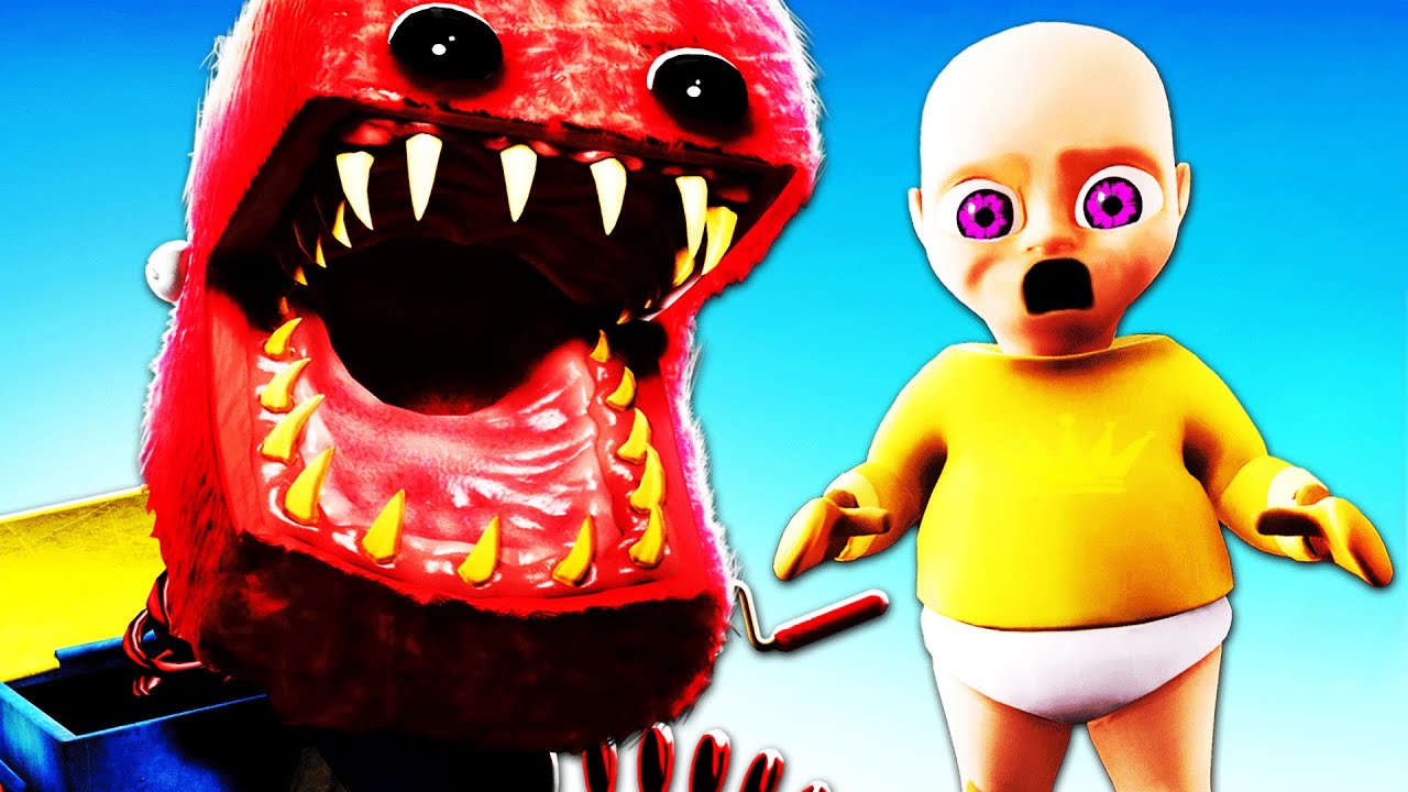 Escaping BOXY BOO With THE BABY IN YELLOW - YouTube