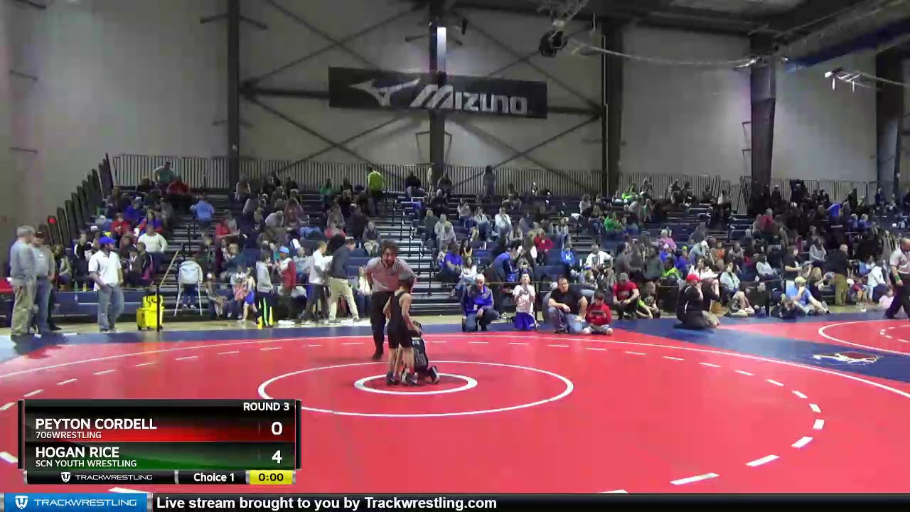 True Beginner Bantam 46-48 Hogan Rice SCN Youth Wrestling Vs Peyton ...