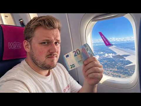 DAS kann man für 20€ bei Wizz Air erwarten!