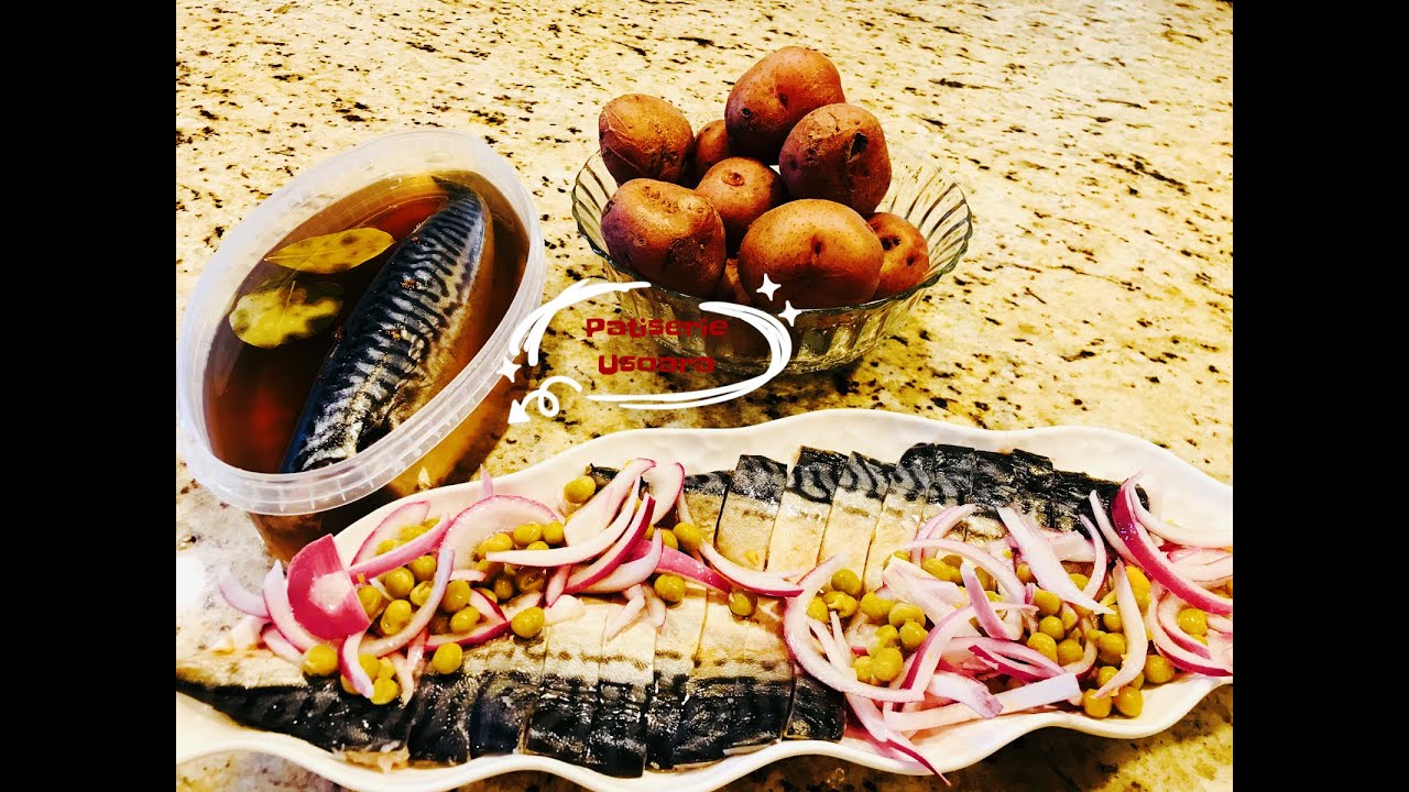 Pește murat sărat (siliotca) rețeta Mamei. - YouTube