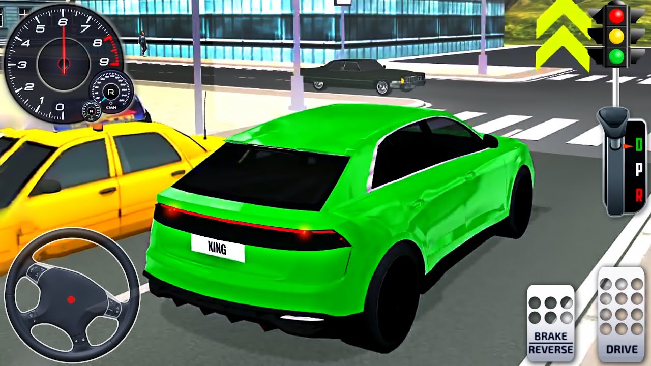 Car Driving School 3D Simulator - NEW Unlock: Speed City Car Audi Q8 ...