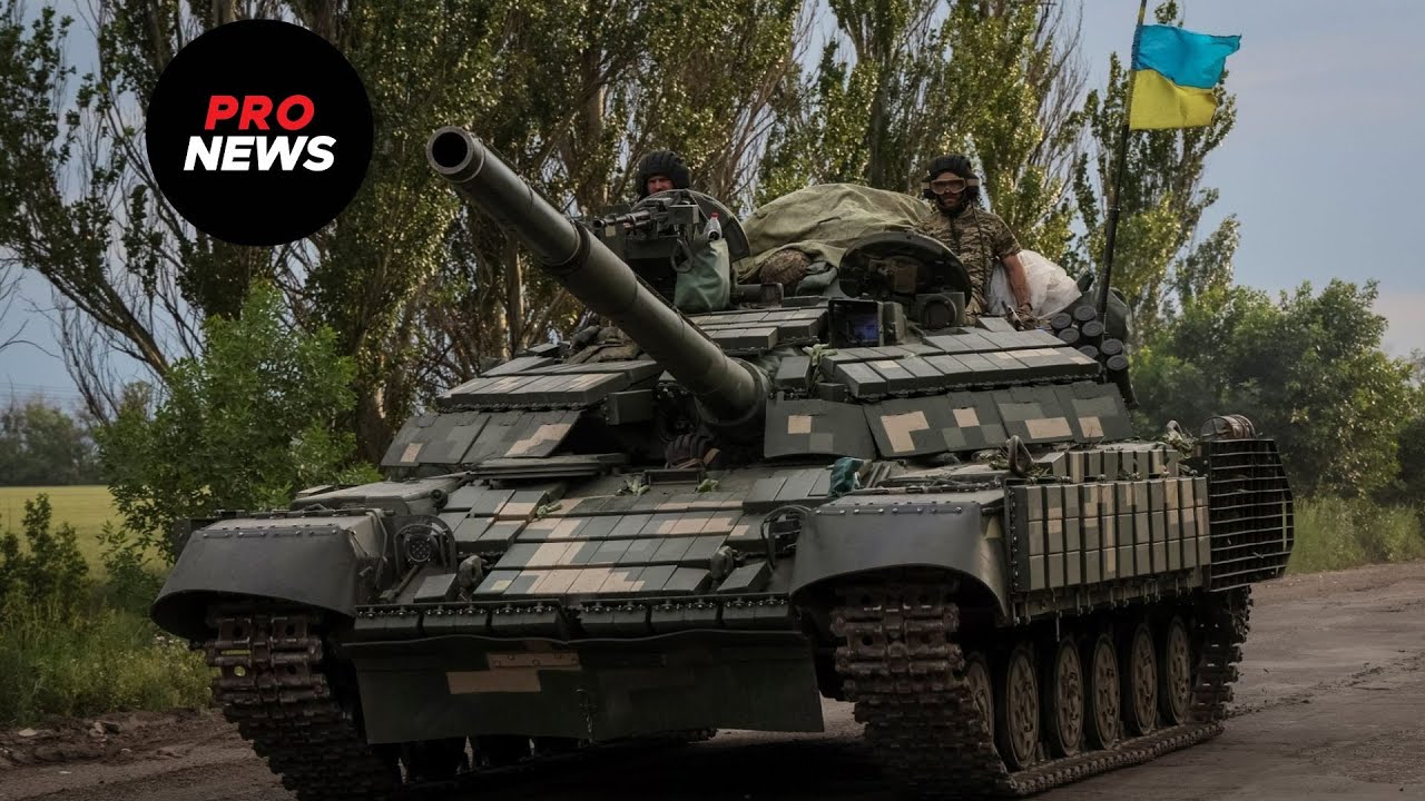 Ουκρανική επίθεση με πάνω από 80 τεθωρακισμένα στη Ζαπορίζια - YouTube