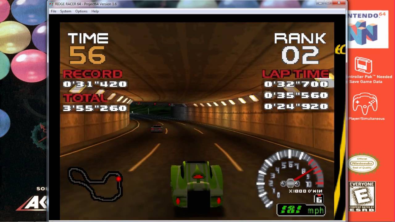 Ridge Racer 64 - Stage 8 - Ridge Racer Extreme Extra - Nintendo 64 ...