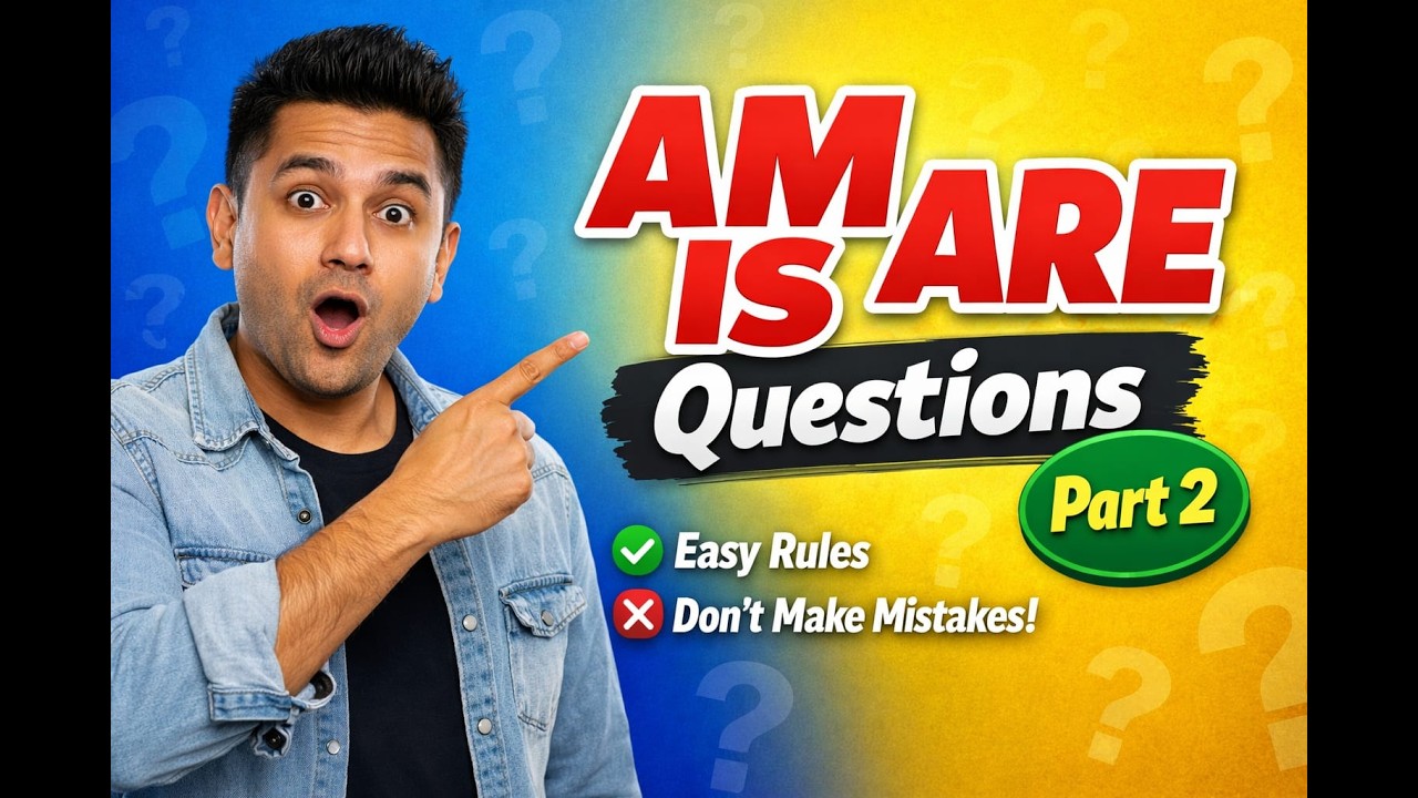 Am Is Are Question Part 2 - YouTube