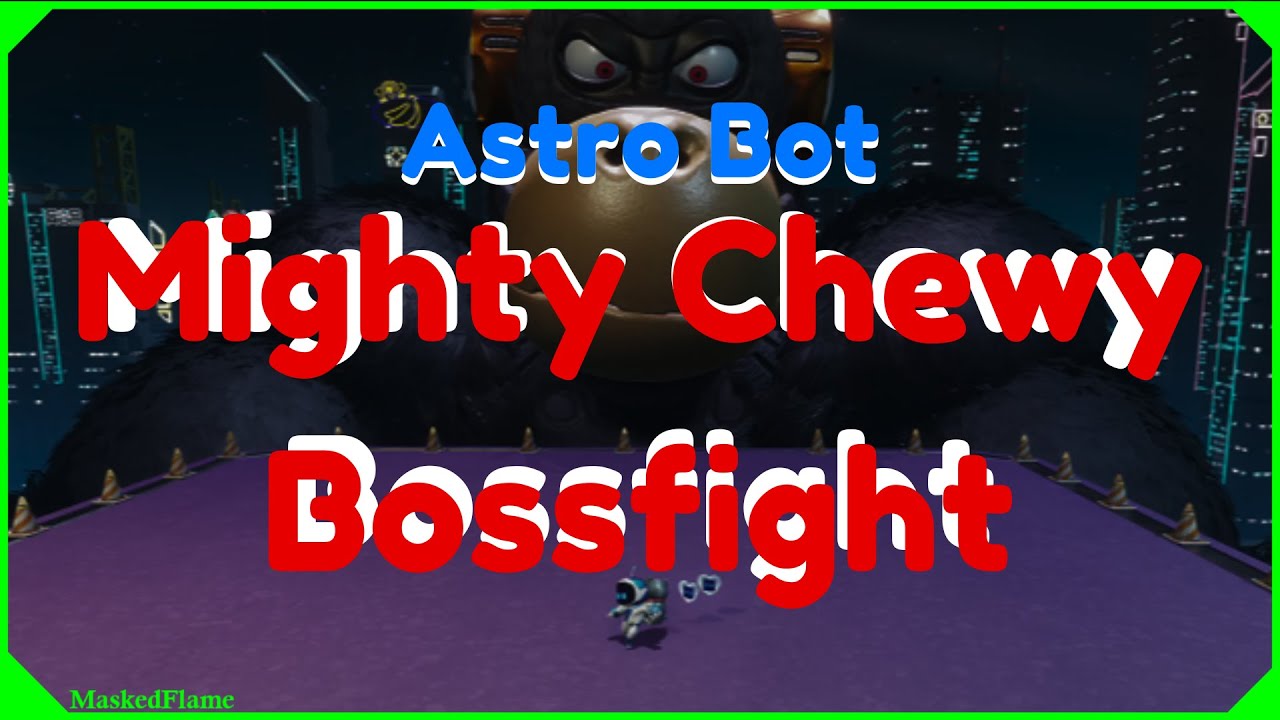 ASTRO BOT - Mighty Chewy Bossfight (No Damage) - YouTube