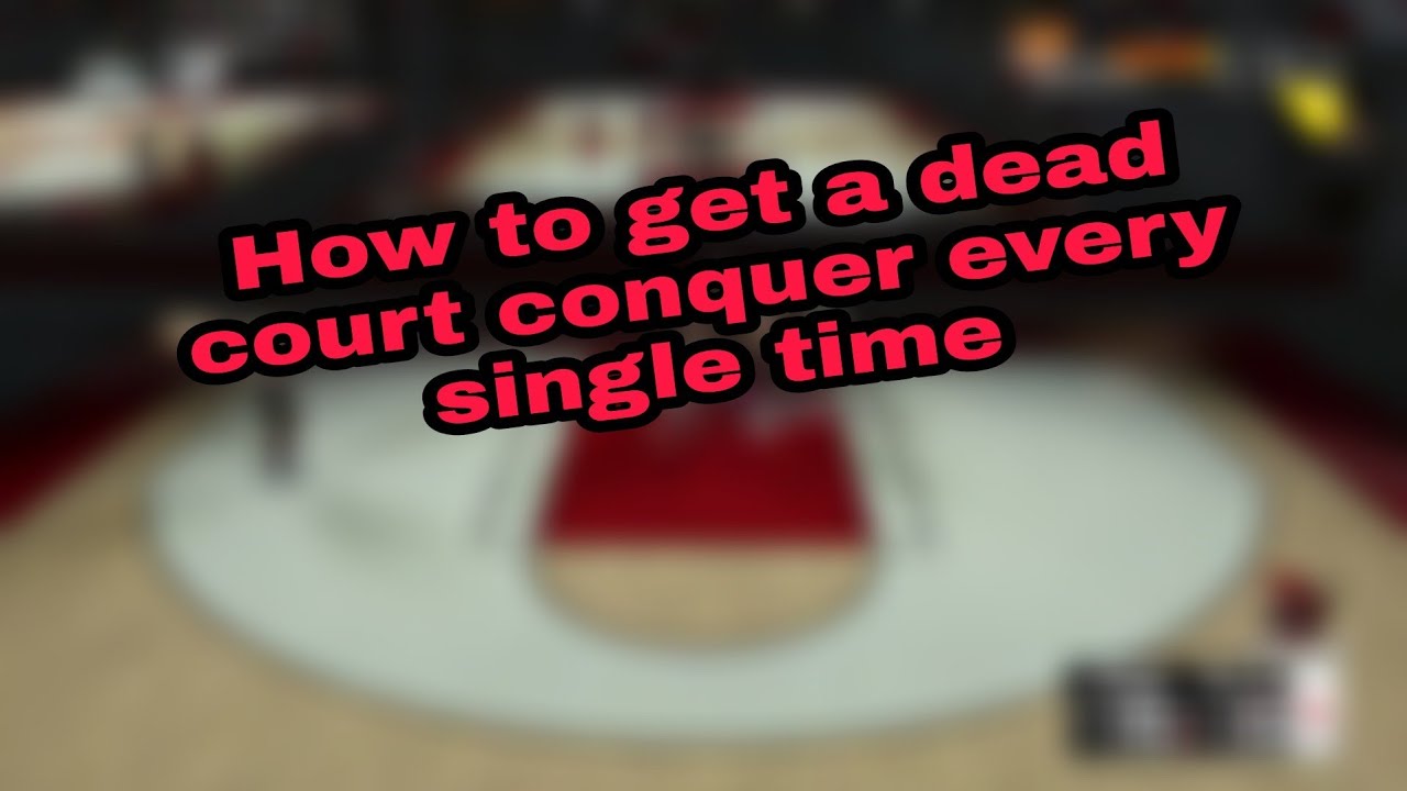 How to get a dead court conquer every single time - YouTube