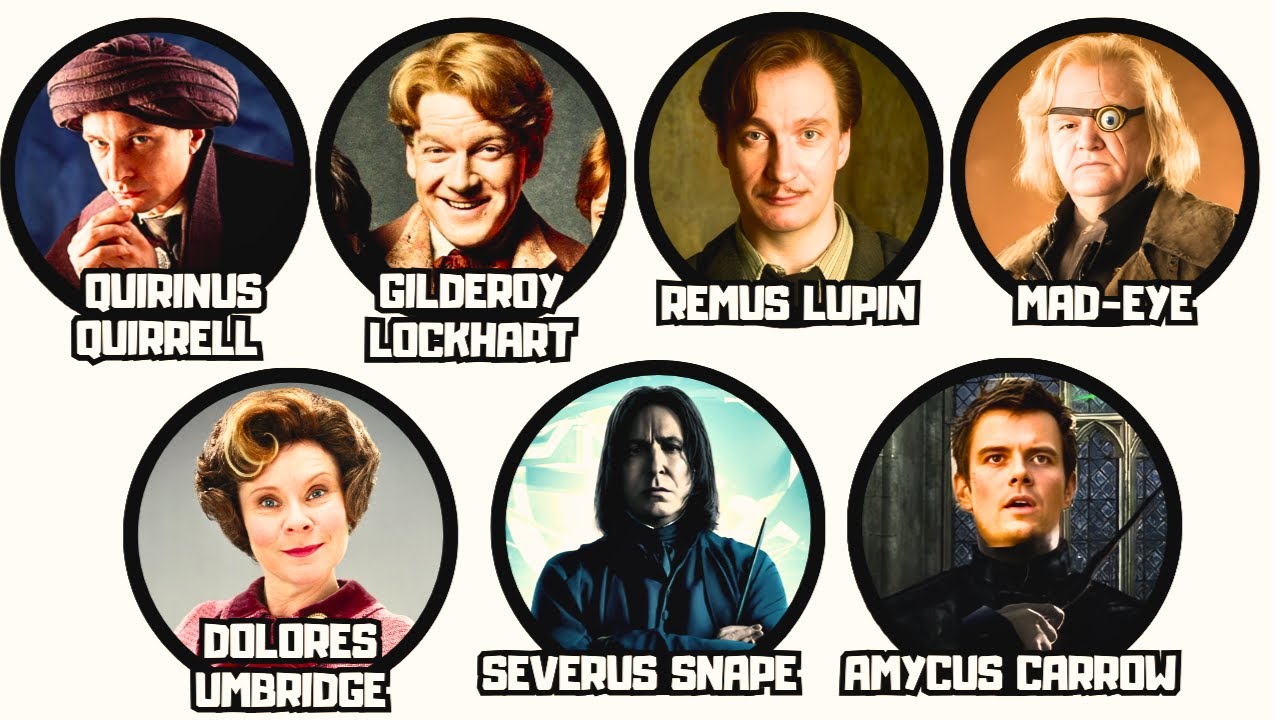 Every Defense Against the Dark Arts Teacher in Harry Potter Explained ...