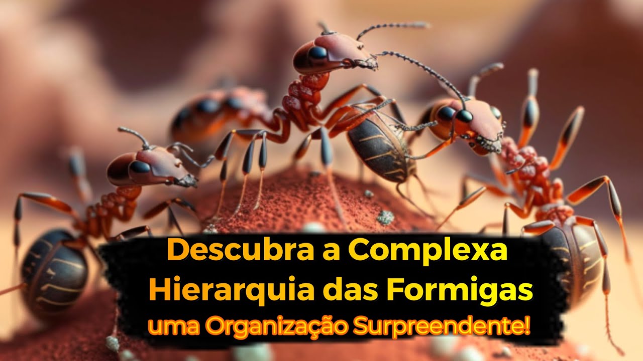 Descubra a Complexa Hierarquia das Formigas uma Organização ...