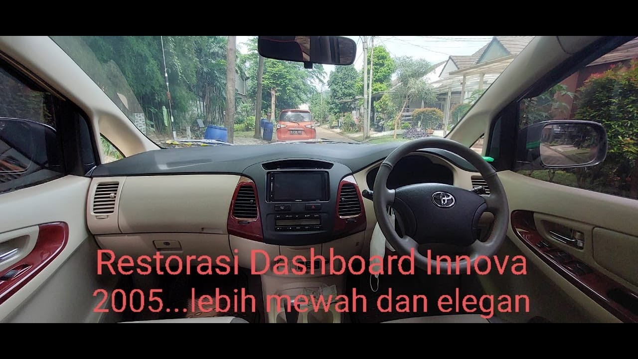 INNOVA 2005 V, AT Restorasi Dashboard murah, mewah dan elegan; Cat ...