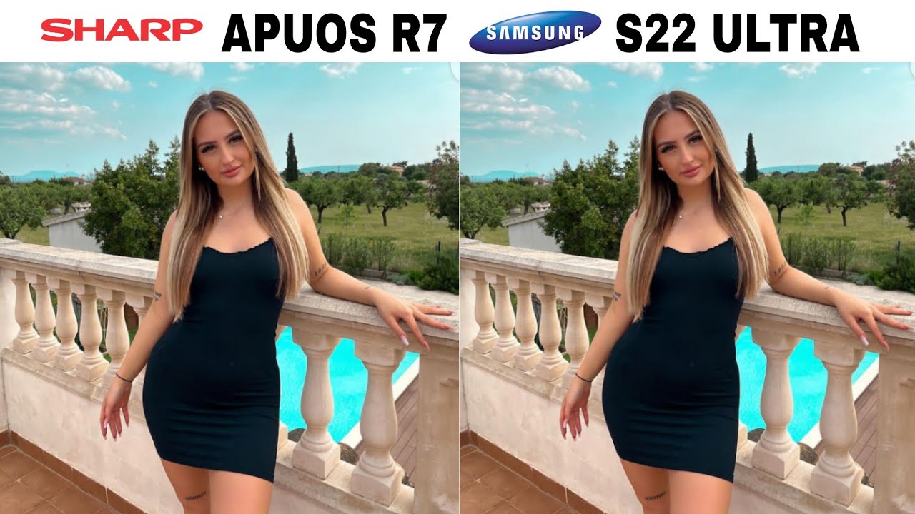 Sharp ApUos R7 Vs Samsung Galaxy S22 Ultra Camera Test - YouTube