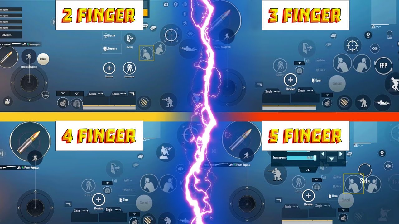Omg 😱 New Best Layout Control 2 Finger 3 Finger 4 Finger 5 Finger ...