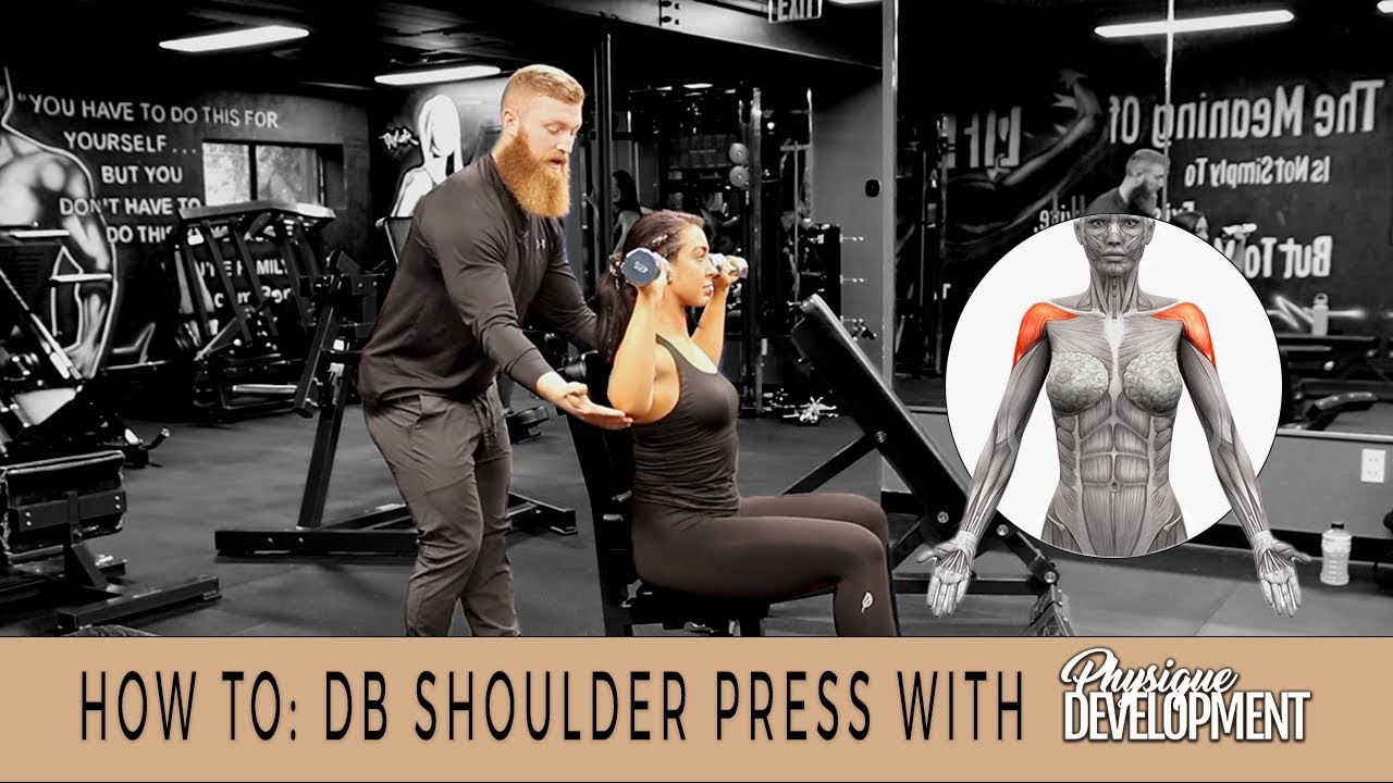 DB Shoulder Press Execution | #TechCheck with Austin Current at ...
