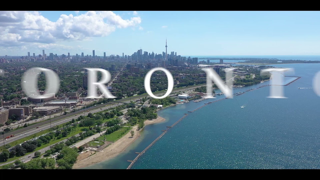 Drone Footage of Toronto and Lake Ontario. - YouTube