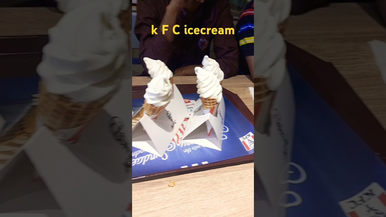 Kfc ice cream#entertainmentdose#viralvideo#trendingvideo#trending# ...