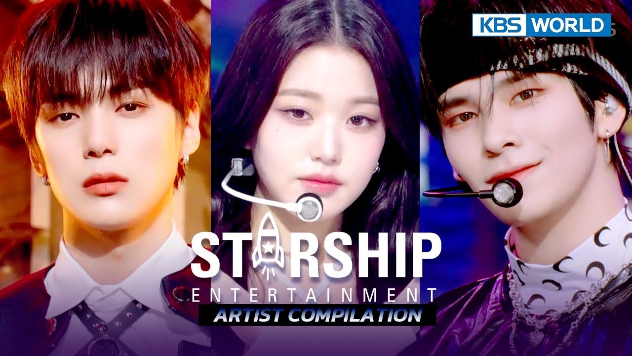 (K-POP Powerhouse) ⭐️ STARSHIP ENT ARTIST COMPILATION : JAN-JUNE 🚀 I ...