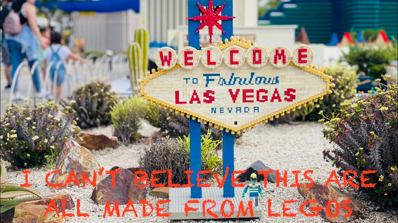 Vegas Strip at Legoland California - YouTube