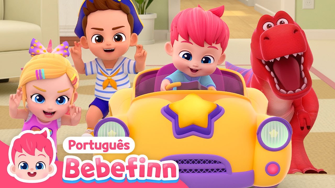 🚗 Carrinho dos Bebefinn e T-Rex | Festa Junina | +Completo |Bebefinn em ...