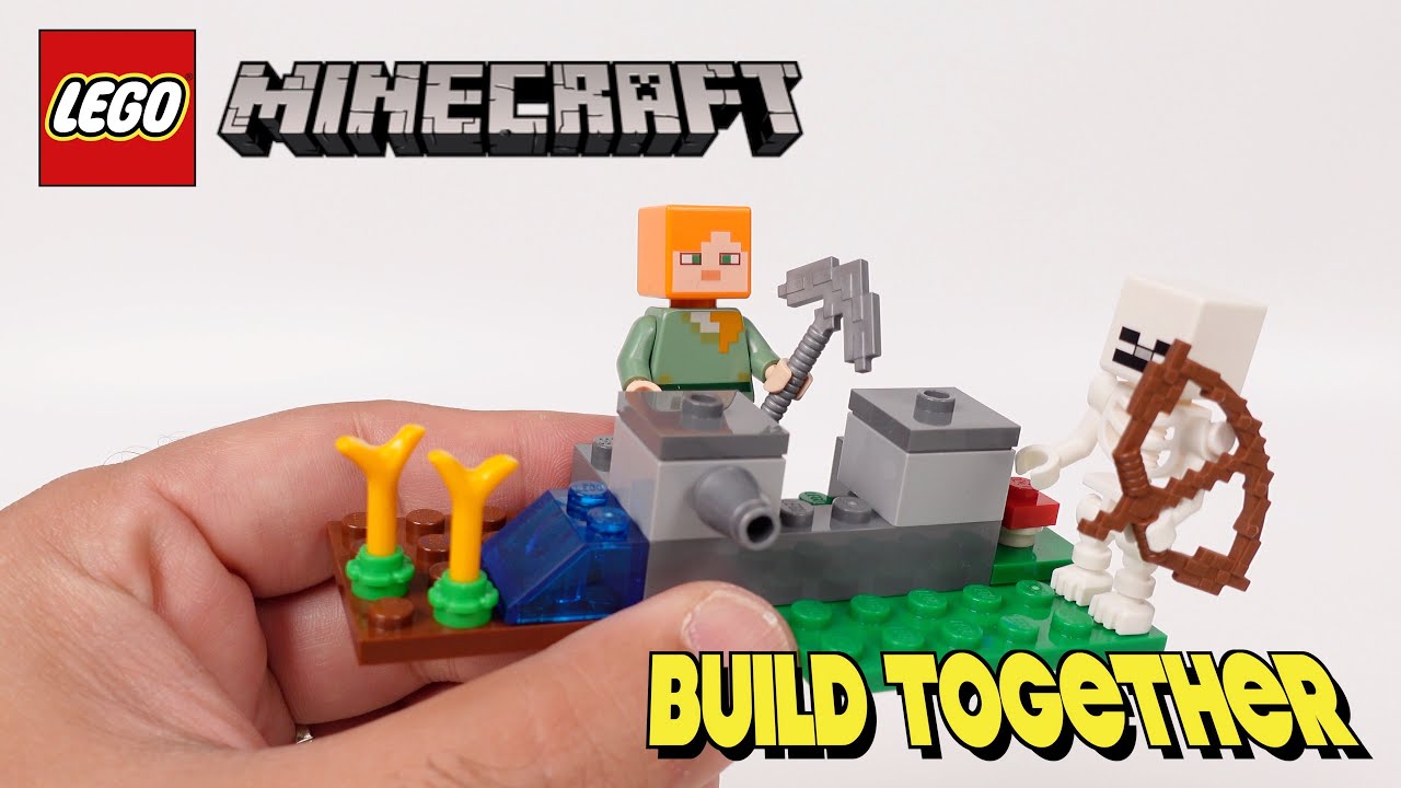 The Skeleton Defense 30396 Build Together - LEGO Minecraft - YouTube