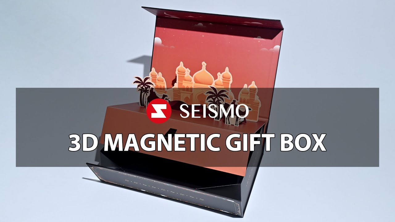 3D Magnetic Gift Boxes #3dbox #packagingdesign #packagingsolution - YouTube