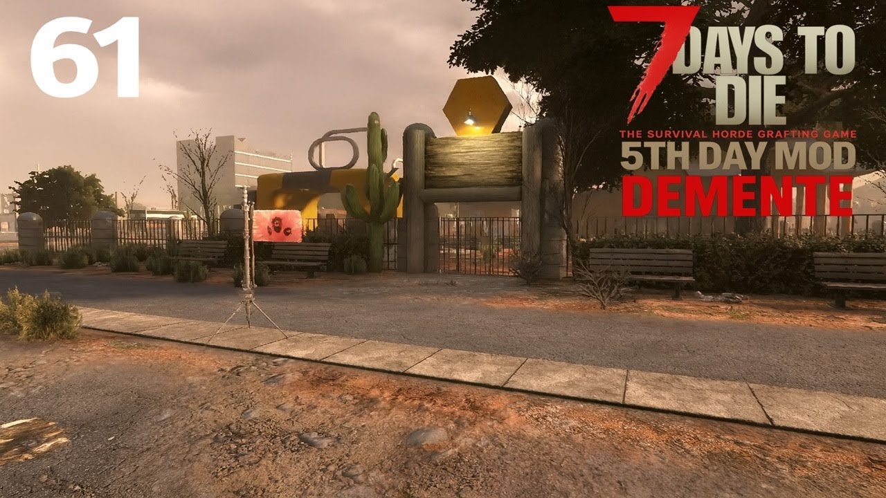 7DTD 5 Days Mod 2.3 -- #61 En el Desierto Todo Tiene Su Recompensa ...