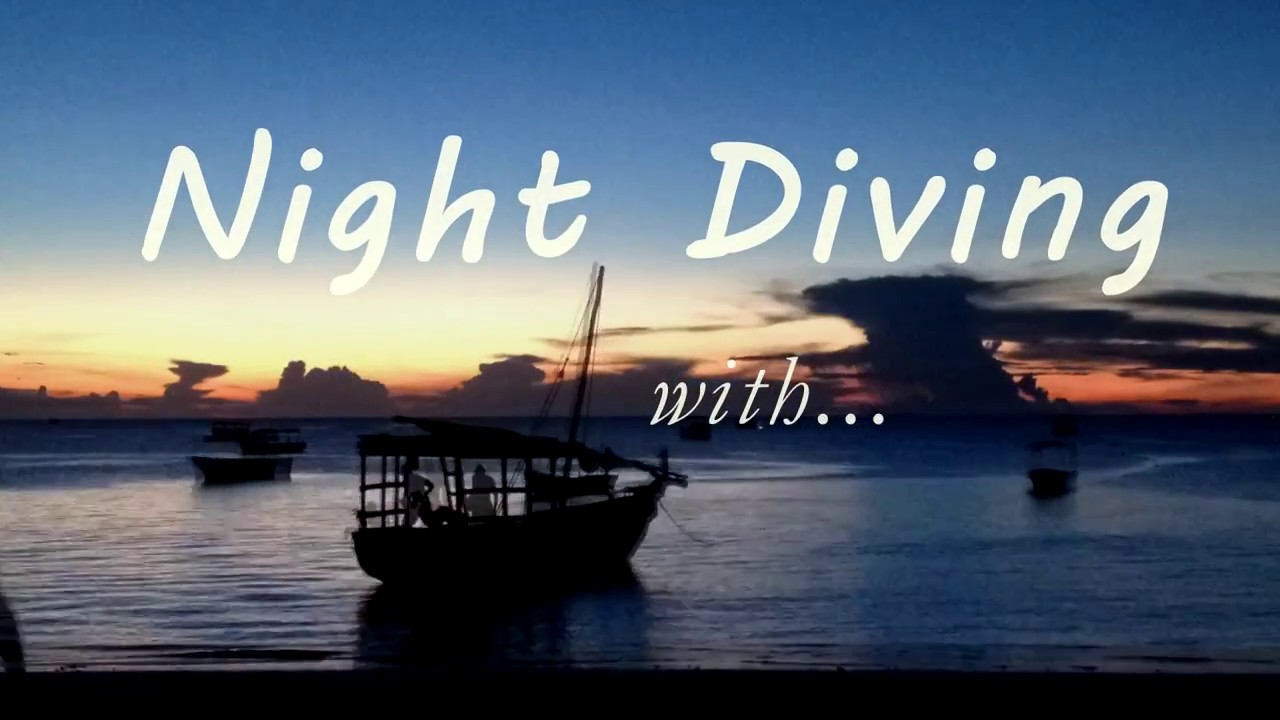 Spanish Dancer Divers - Night Dive 2017 - YouTube
