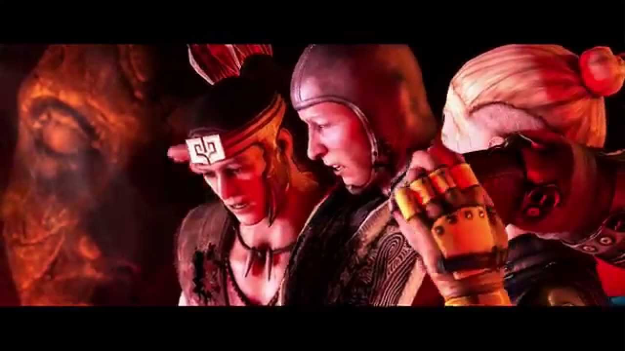 Mortal Kombat X story mode end - YouTube
