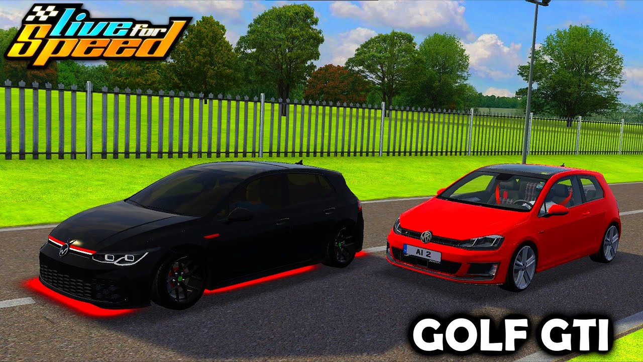 GOLF GTI e GOLF com NEON no LFS kkkkkkkkk | #gaming - YouTube