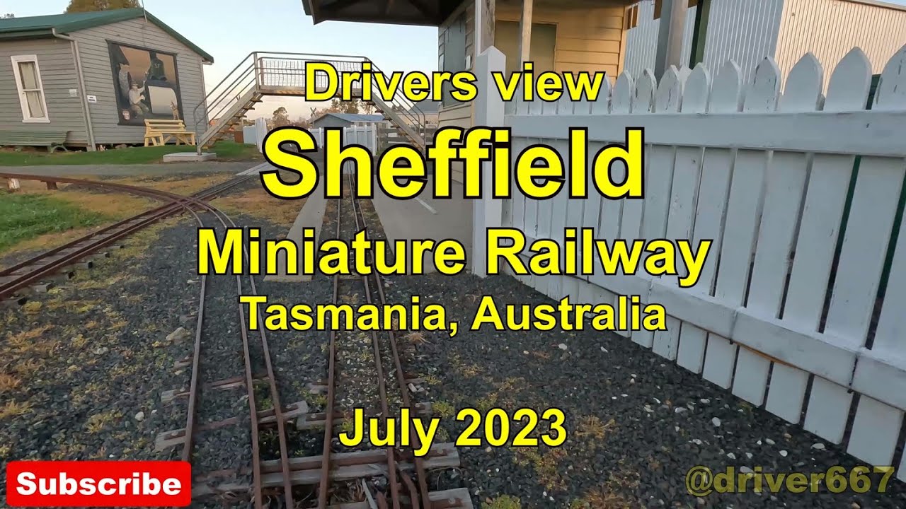 Sheffield Miniature Railway, July 2023 - YouTube