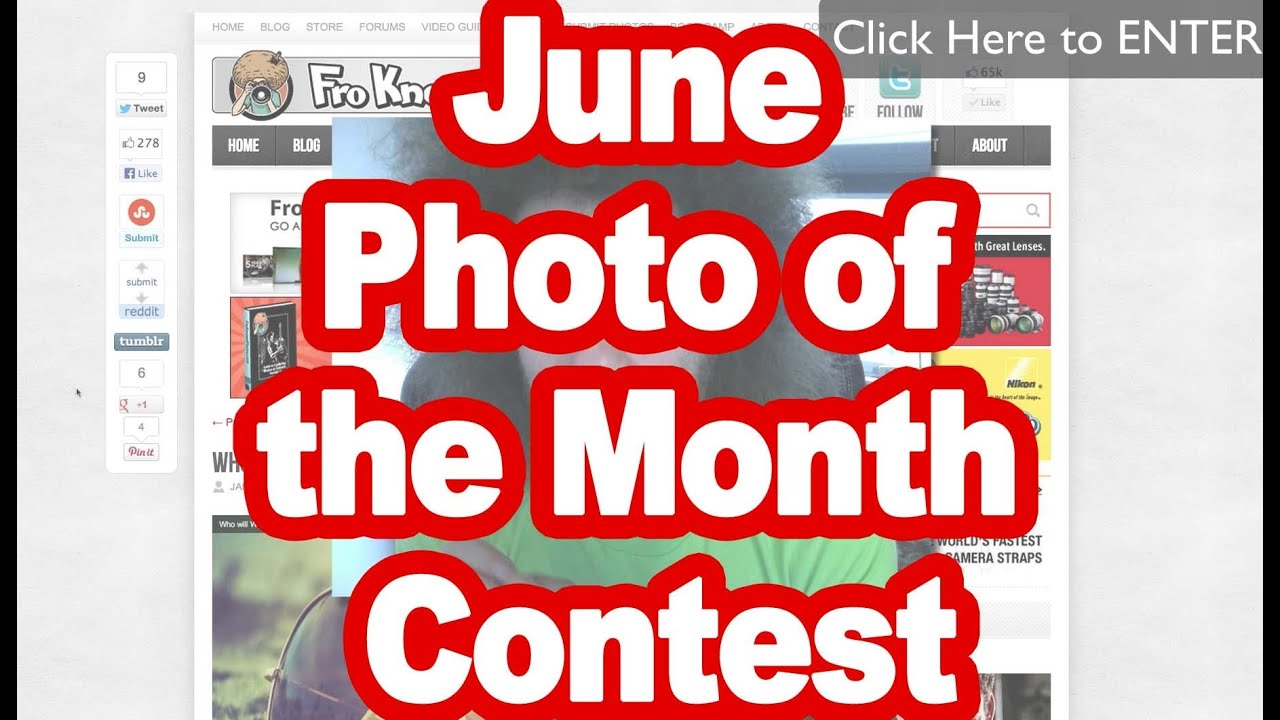 Photo Contest for June "Inanimate Objects" - YouTube