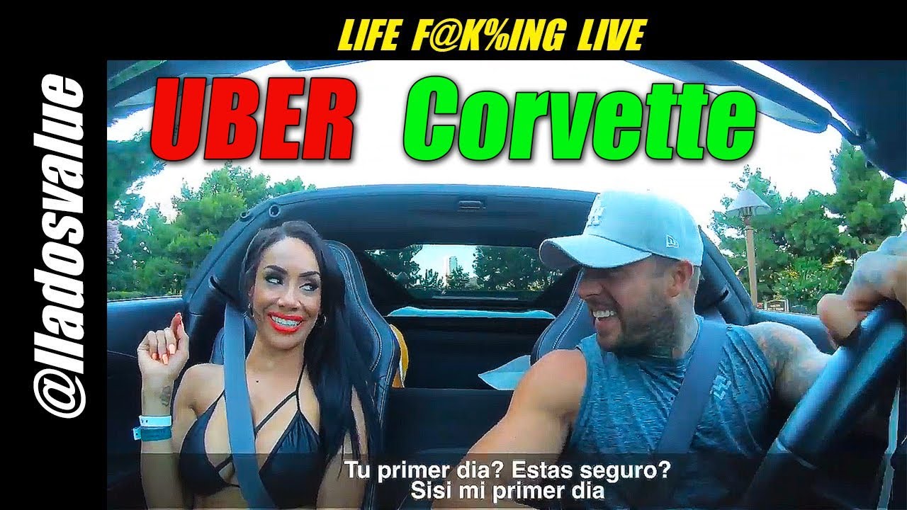 UBER por un día / CORVETTE - YouTube