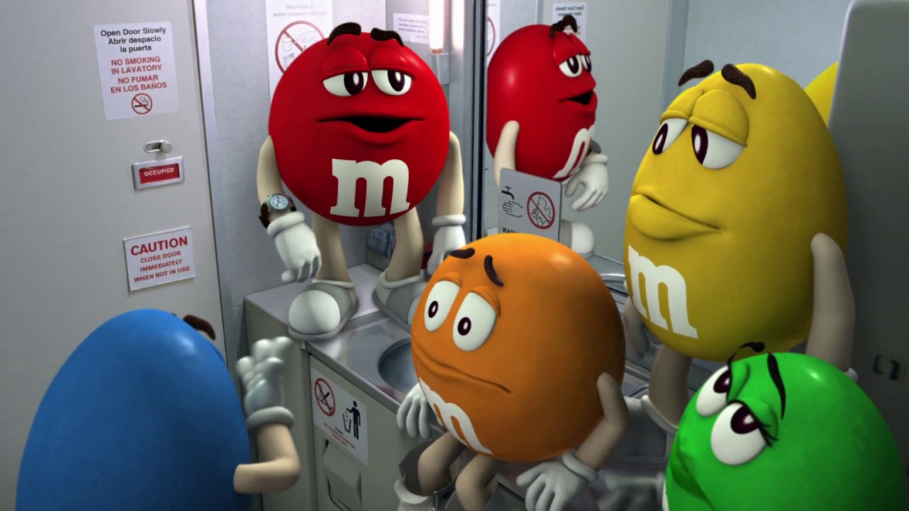 M&M's - Airplane (2011, USA) - YouTube