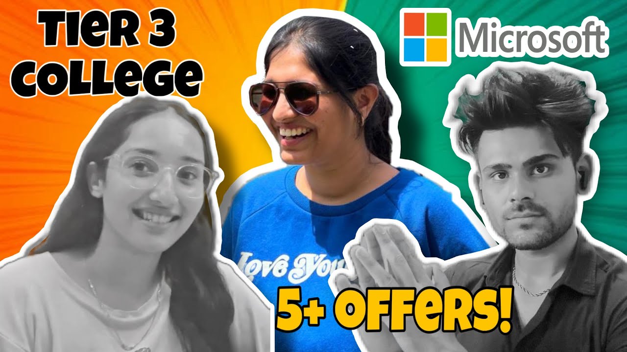 Tier 3 College to Microsoft | Experience and Tips ! - YouTube