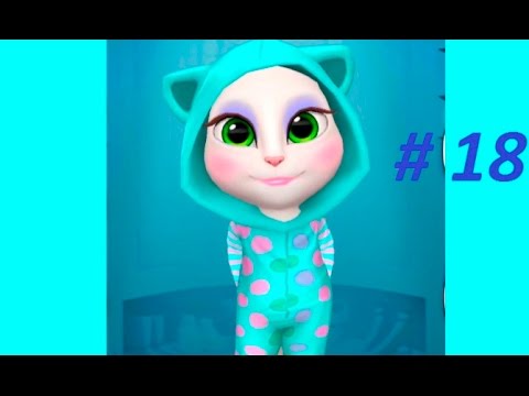 TALKING ANGELA # 18 multfil game for kids.ГОВОРЯЩАЯ АНДЖЕЛА #18- игра ...