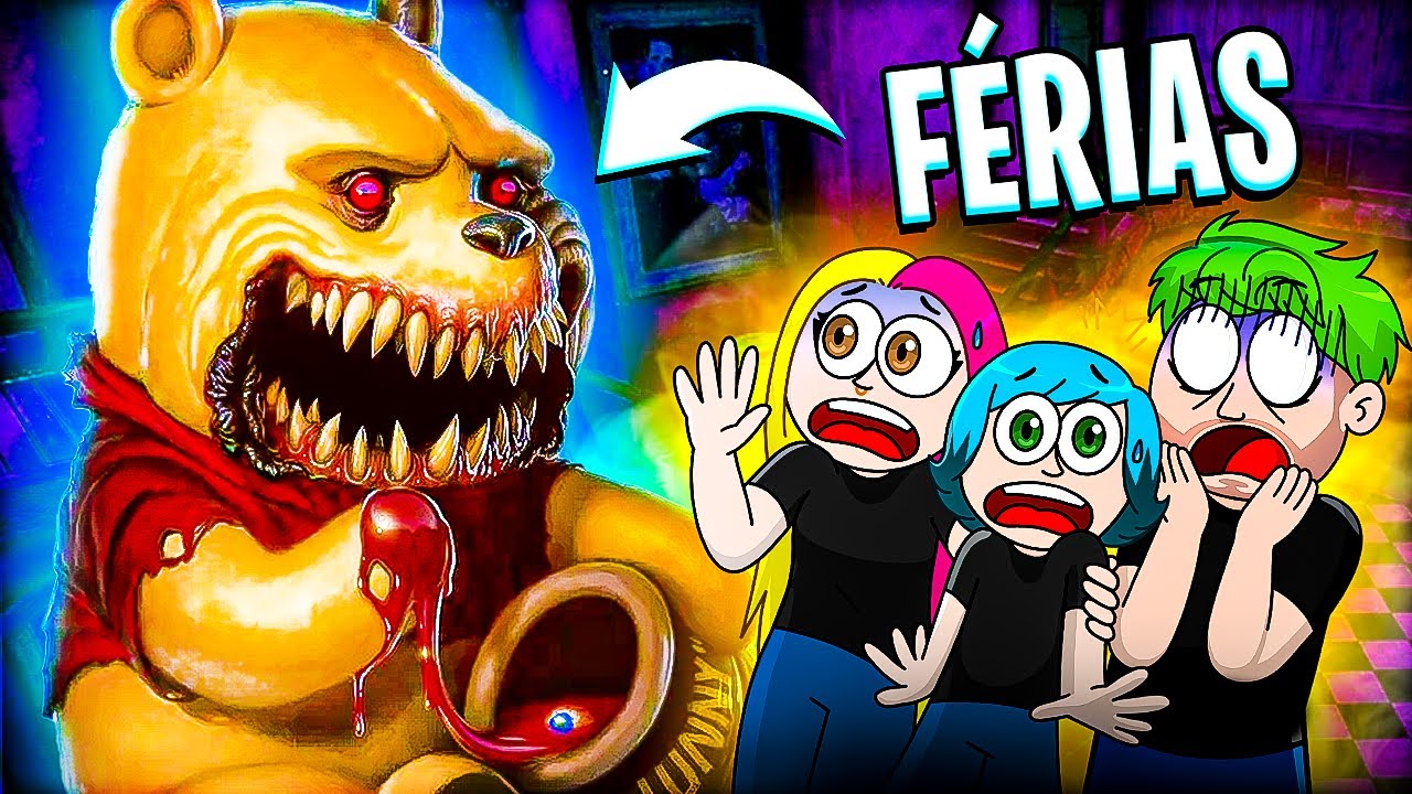 O URSINHO POOH MALVADO ESTRAGOU NOSSAS FÉRIAS EM FAMÍLIA ! ROBLOX Pooh ...